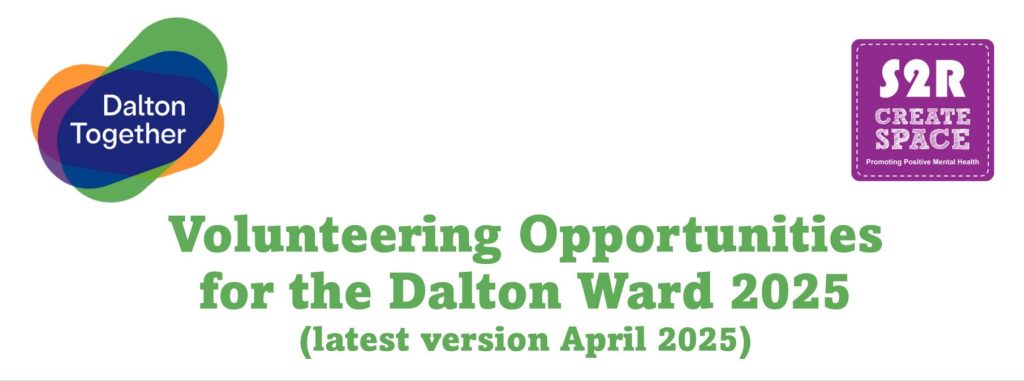 Volunteering opportunities in the Dalton Ward 2025 - Dalton Together